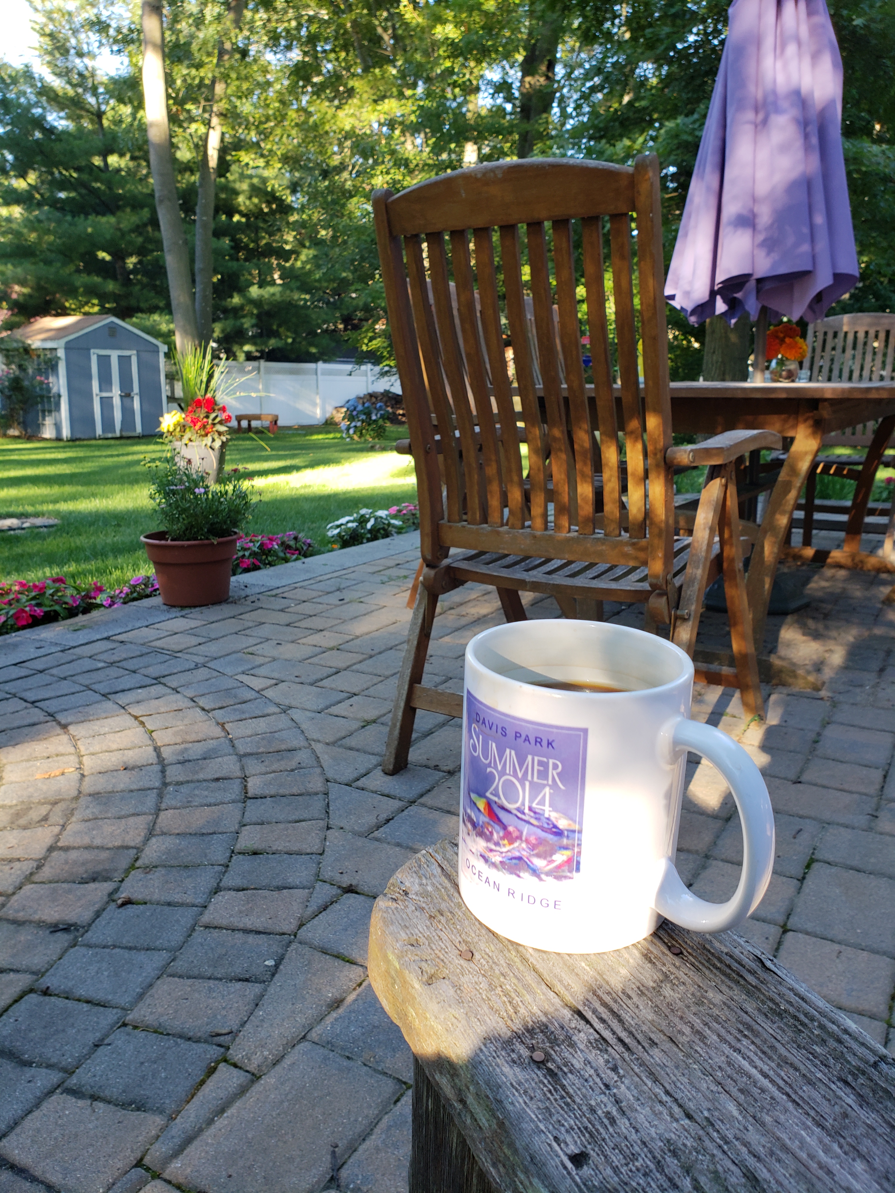 August Morning Coffee Share – Stories Served Served Around The Table